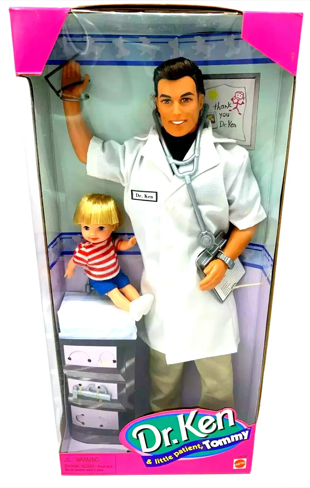 DR. KEN & LITTLE PATIENT TOMMY - 1997 #18898 Ken Doll NRFB Barbie | eBay