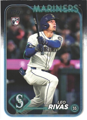 2024 Topps Update #US279 Leo Rivas Seattle Mariners Rookie | eBay