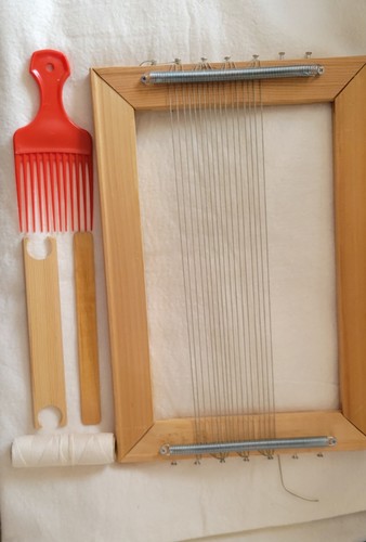 Wooden Weaving Frame Loom for Kids Beginners Adults with tools and ...