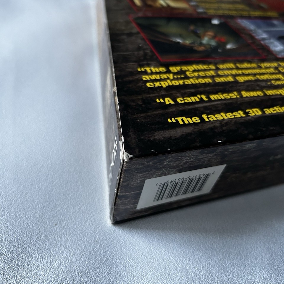 Tomb Raider Trapezoid Big Box CD-ROM/Windows 95 NEW Factory Sealed MS ...