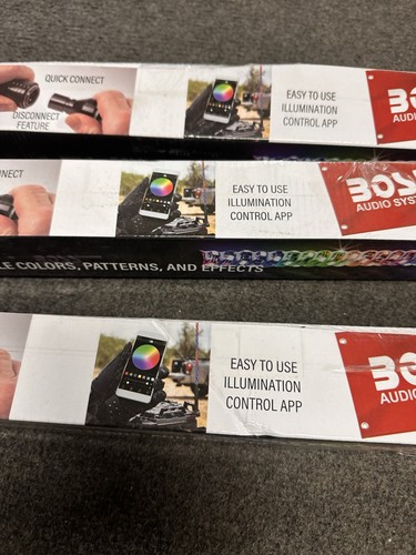 Lot of 3 Boss Audio XP4 4' LED Whips w/ Bluetooth NEW | eBay