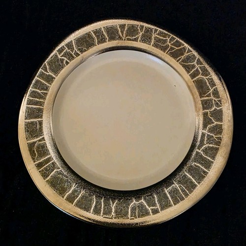 Michael Wainwright Black And Silver Ceramic Art Plate 7.5" | eBay