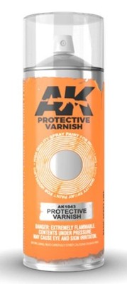 AKI-1043 AK Interactive Protective Varnish Lacquer Spray 200ml | eBay