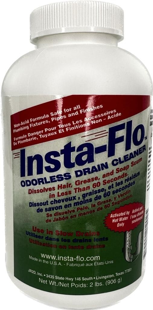 Insta-Flo IS-200 Odorless Drain Cleaner, 2 lbs. | eBay