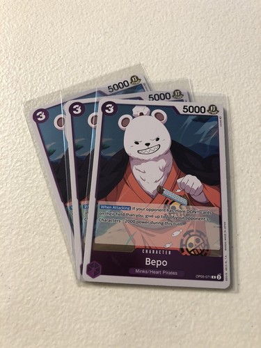 Bepo OP05-071 R Holo One Piece Awakening Of The New Era English Playset ...