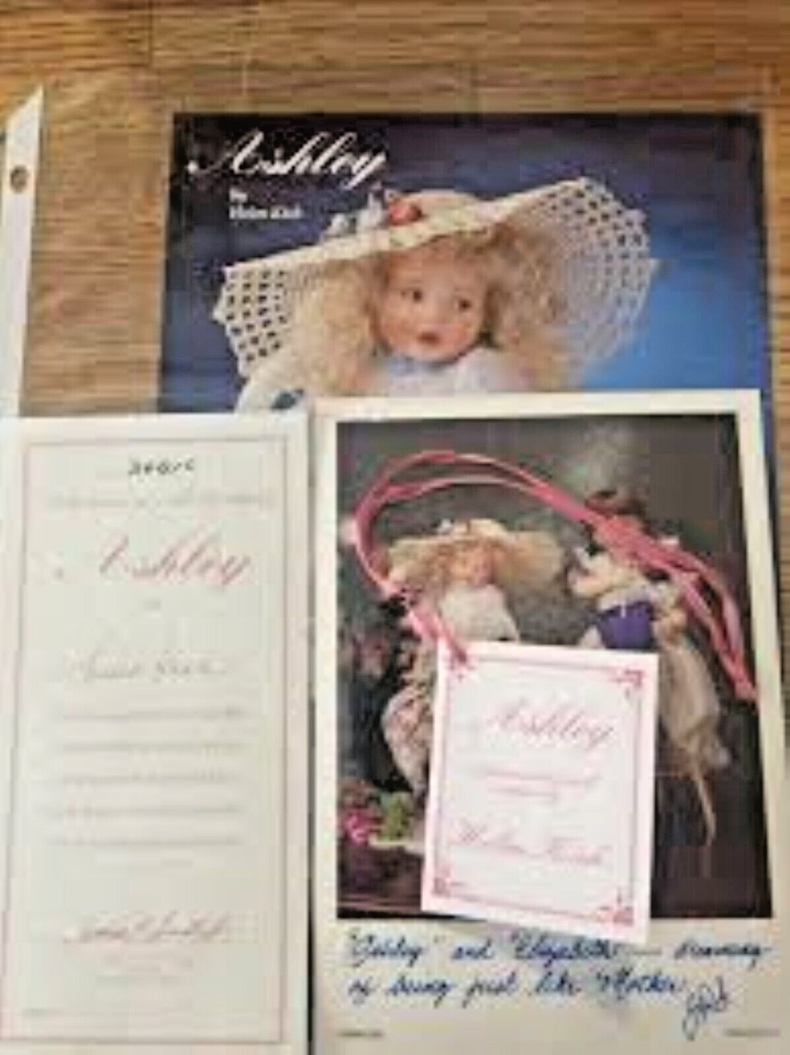Porcelain Doll - Vintage Collectible Ashley - designed By Artist Helen ...