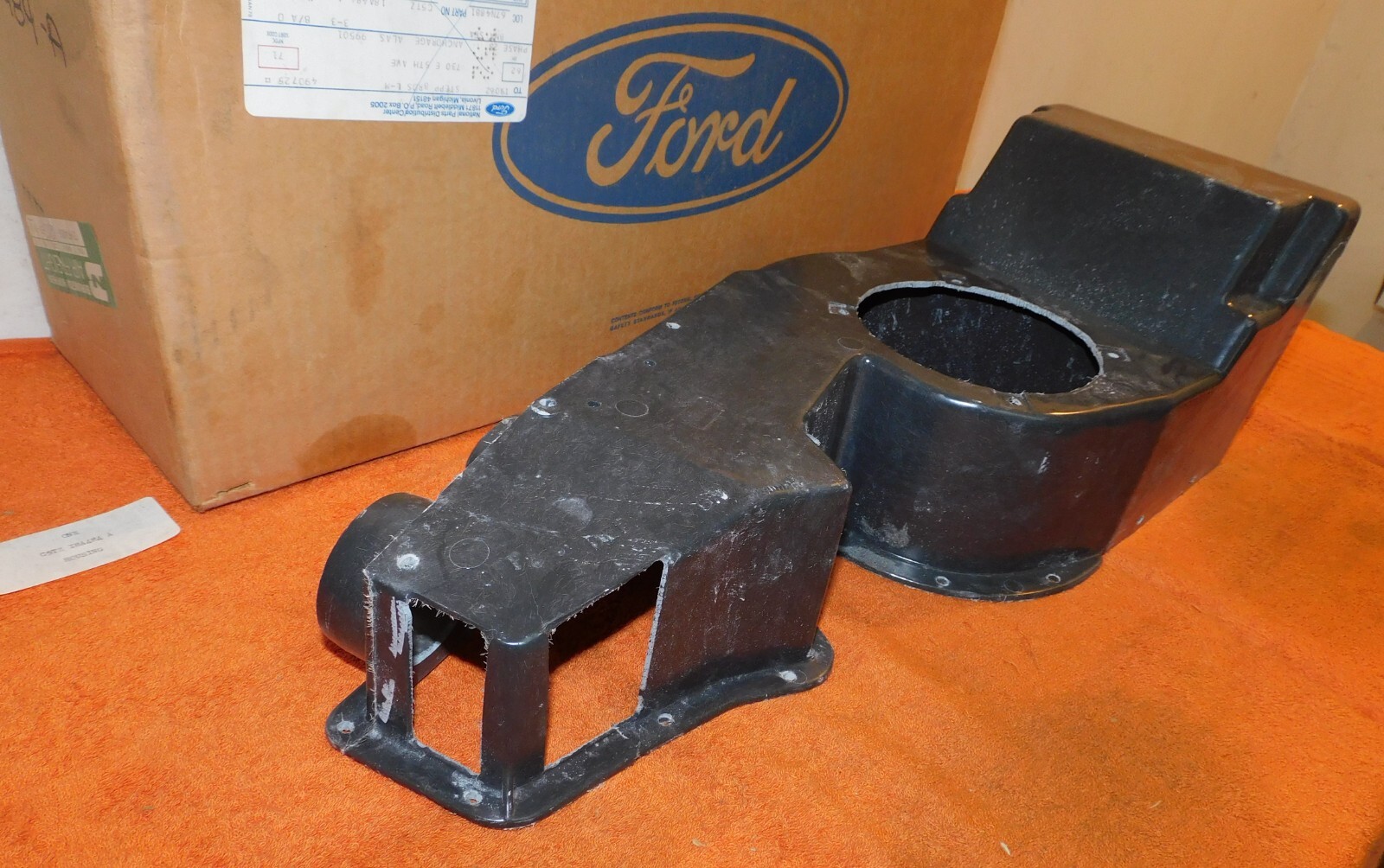 1965 1966 Ford F100 F250 F350 F500 66-77 Bronco NOS HEATER PLENUM ...