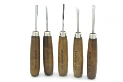 Ramelson 5pc Small Wood Carving Gunsmithing Decoy Set 106R | eBay
