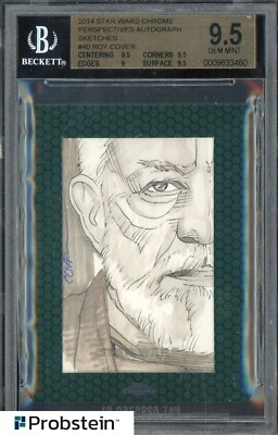 2014 Star Wars Chrome Perspectives Autograph #40 ROY Cover BGS 9.5 | eBay
