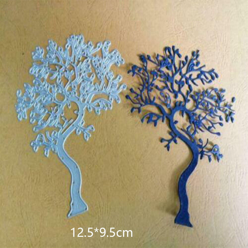 Tree Metal Cutting Dies Scrapbooking Album Paper Cards Cut Embossing ...