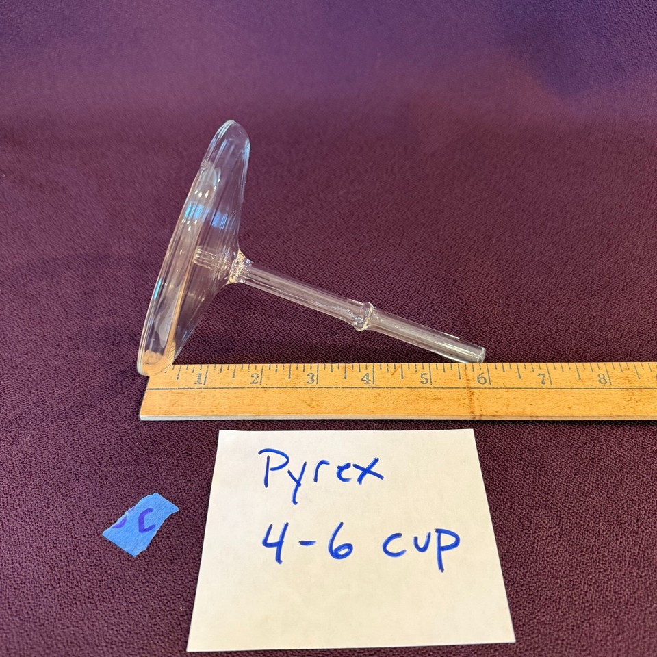 Vintage Pyrex 4 - 6 Cup Percolator Coffee Pot STEM Replacement Only ...