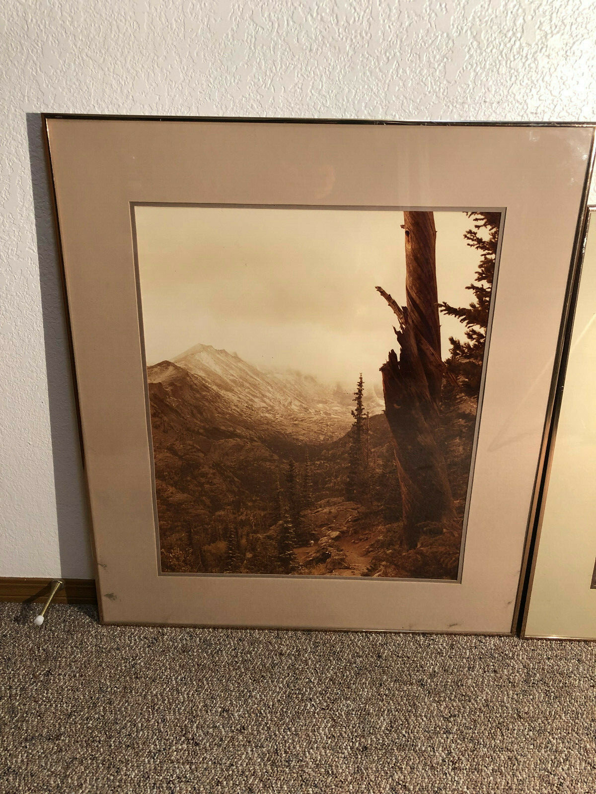 (2) William Plante Signed Matted Framed Stamped Numbered Lithograph ...