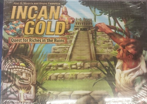 INCAN GOLD QUEST FOR RICHES In The Ruins Alan R Moon Bruno Faidutti ...