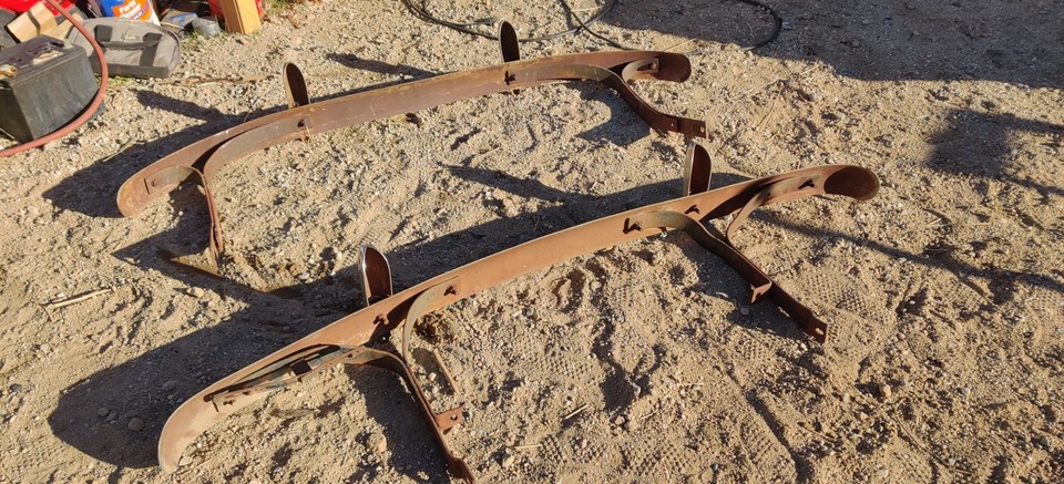 1940 1941 Willys Coupe Front & Rear Bumpers Complete | eBay