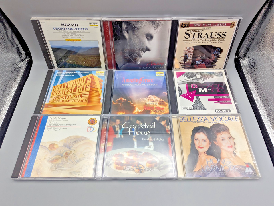 Classical 79 CD Lot Bulk Brahms Vivaldi Beethoven Mozart Bizet Debussy ...