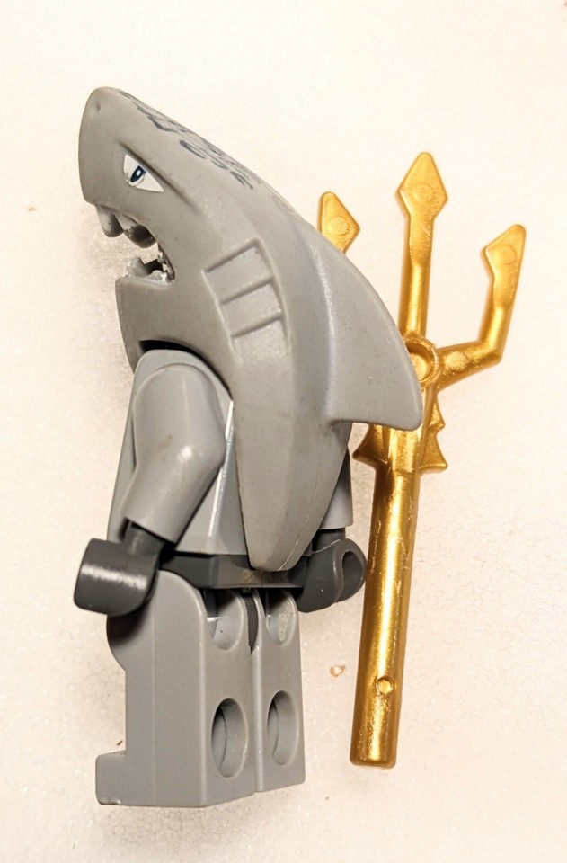 Lego Atlantis Shark Trident Minifigure Atl004 Warrior | eBay