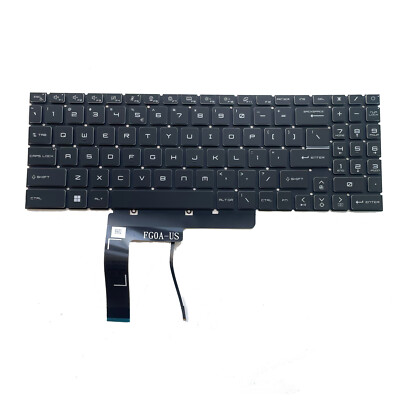 New Keyboard for MSI Katana GF66 GL66 MS-1581 MS-1582 MS-1583 Backlit ...
