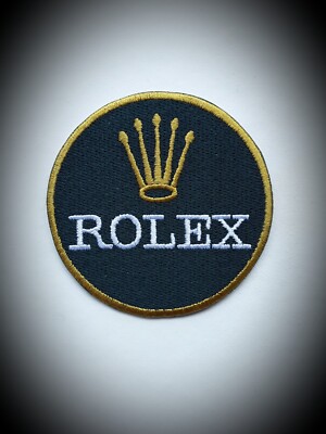 ROLEX CLASSIC WATCH FORMULA ONE RACING RALLY EMBROIDERED PATCH | eBay UK