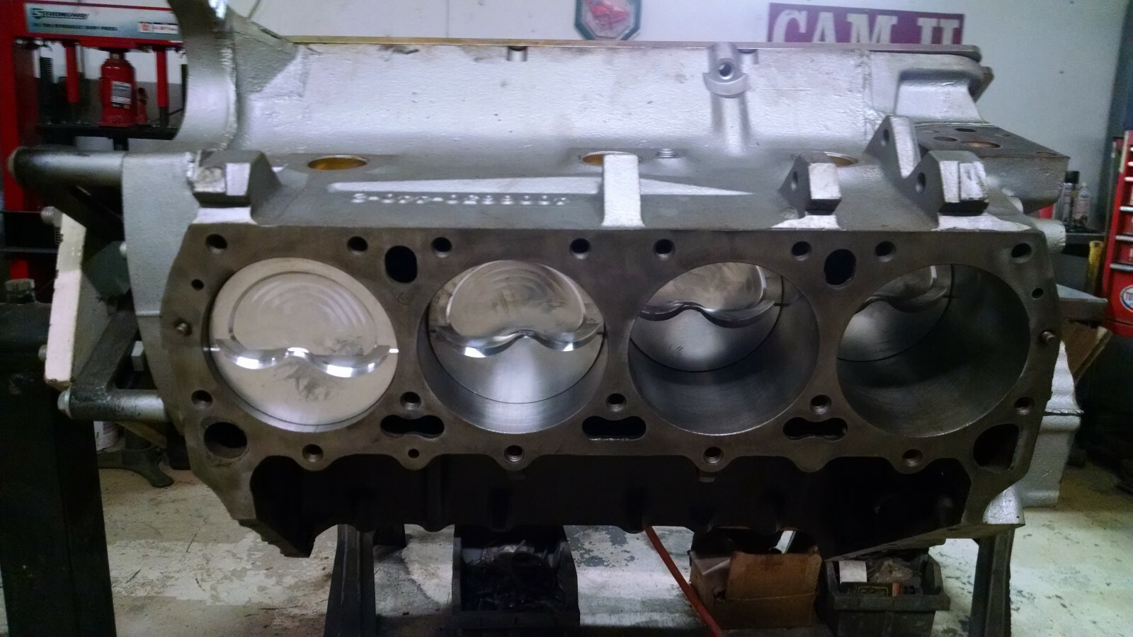 MOPAR DODGE 440 ENGINE HI PERF SHORT BLOCK ASSEMBLY HP HYD CAM street ...