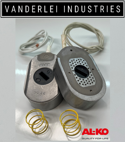 Genuine AL-KO 12 Inch Off Road Electric Brake Magnets LH/RH ~ alko ...