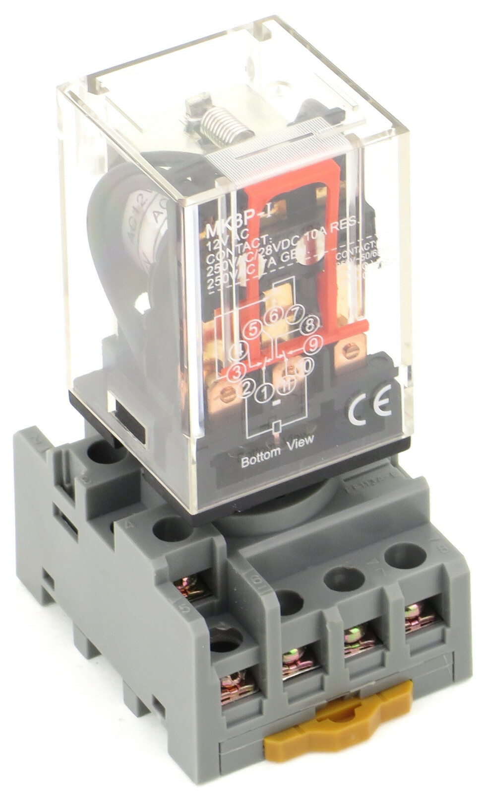 Ice Cube General Purpose Relay + Socket Choose Voltage, 8 Pin, 11 Pin ...