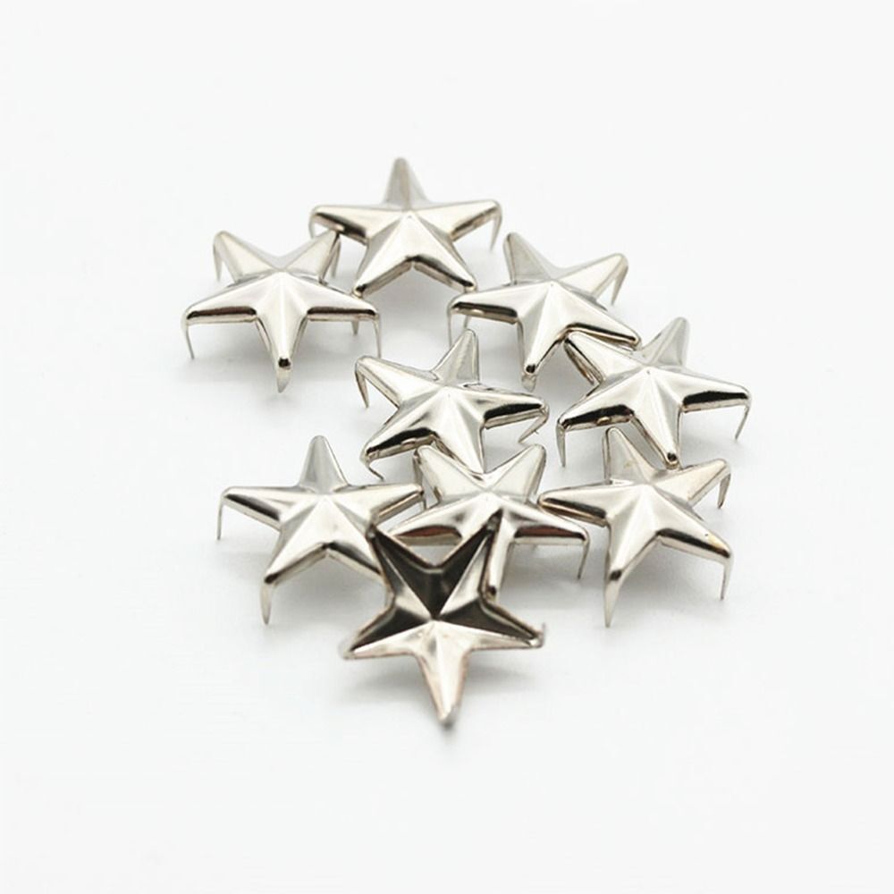 200Pcs 10mm Studs and Spikes Garment Sewing Decor Clothing Accessories ...