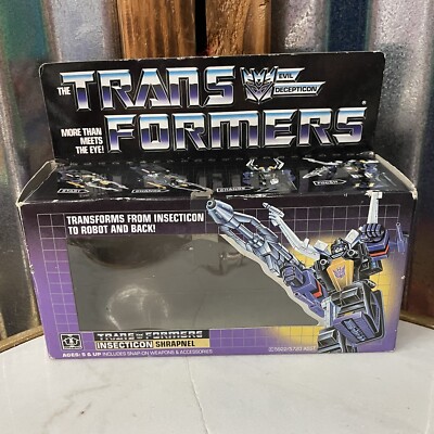 Vintage 1985 ~ G1 Transformers: Insecticon SHRAPNEL Figure ~ In ...