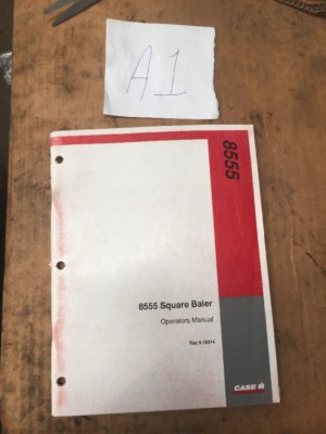 CASE/IH 8555 BALER OPERATOR'S MANUAL "NEW" NOS | eBay