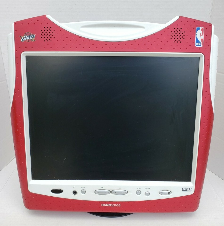 Hannspree NBA Cleveland Cavaliers 15” Basketball TV Television Monitor ...