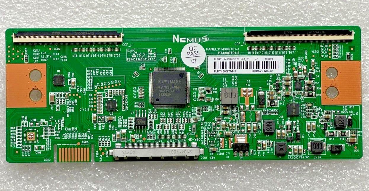 Vizio V435-J01 T-Con Board PT430GT01-3 | eBay