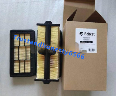 1PCS Air filter for S770 S750 skid steer loader 7286652 7010031 7010030 ...