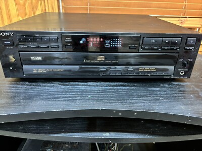 Sony Model CDP-C515 5 Disc Changer Compact Disc CD Player | eBay