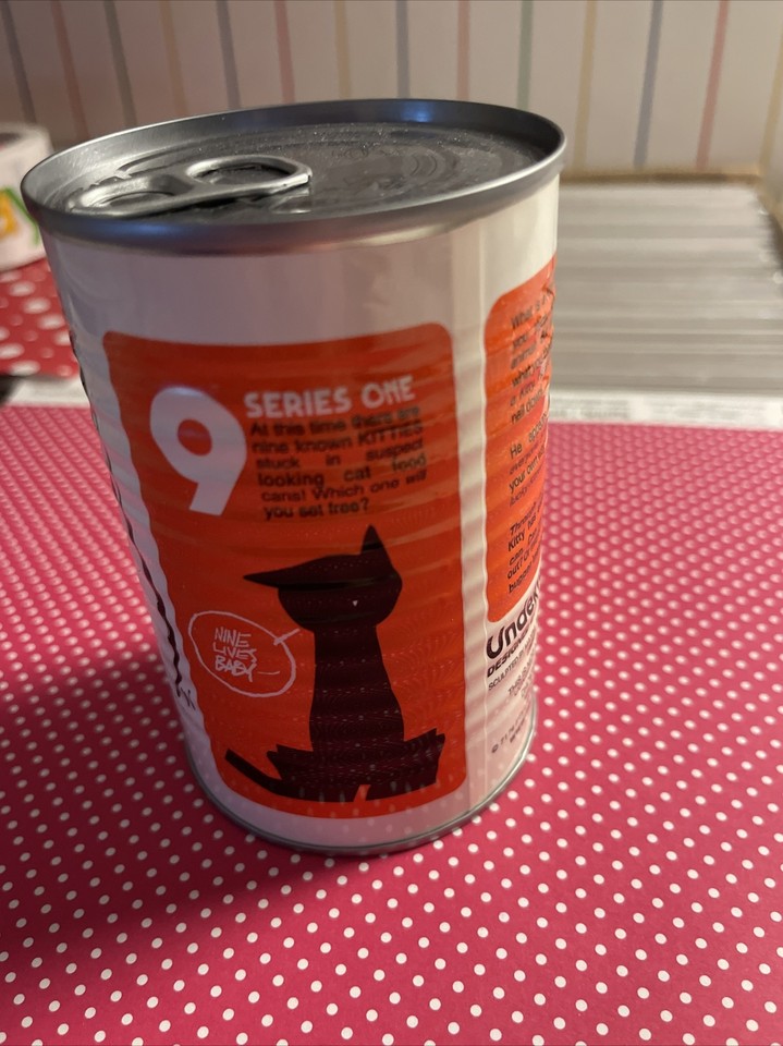 ASHLEY WOOD POPBOT UNDERVERSE KITTY IN A CAN STATUE NEW SEALED 4" tall ...
