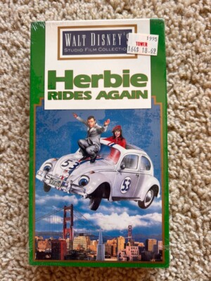 Herbie Rides Again VHS Tape 1042 New Sealed 1997 | eBay