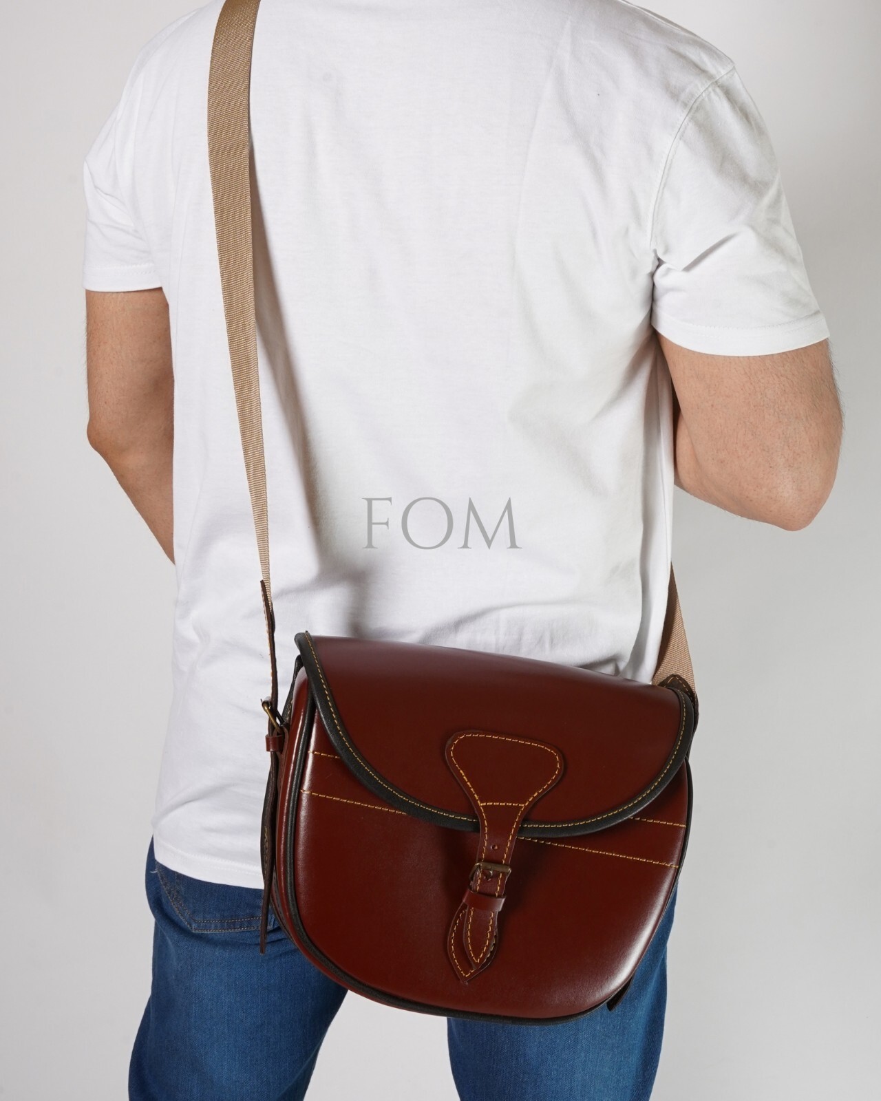 Shooting Hunting Cartridge Bag Real Leather Shotgun Ammo Bag Rifle ...