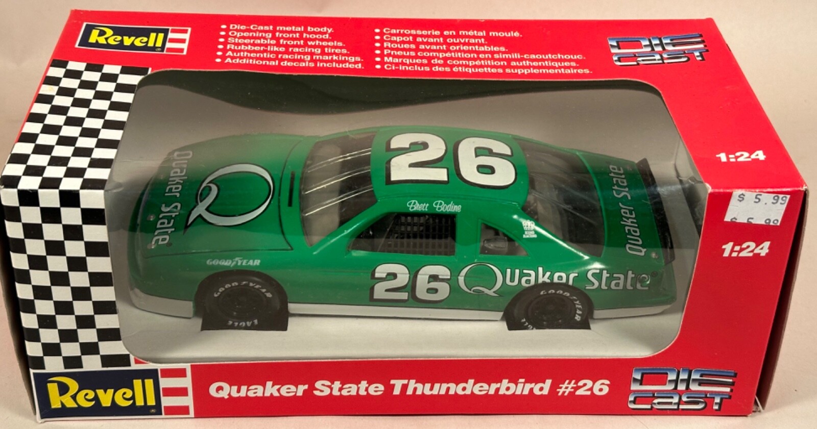 Revell 1991 Quaker State Oil #26 Die-Cast Car, 1/24, NEW | eBay