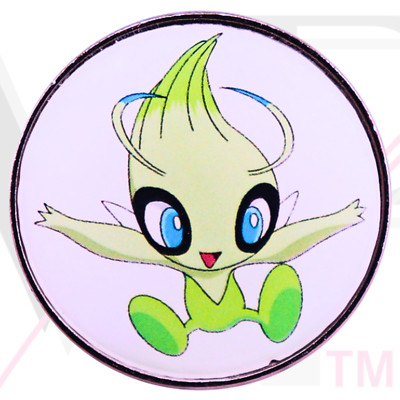 Pokemon Pin Hard Enamel Collectible Pins Butterfly Clutch "Happy Celebi ...
