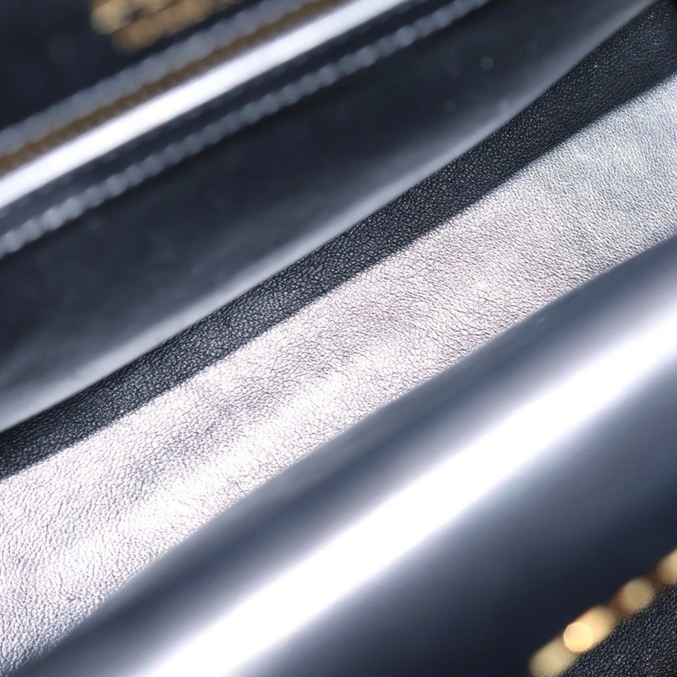 PRADA Bibriotake 2-way Handbag Shoulder Bag Black × Red Gold Hardware ...