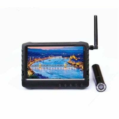 Battery Powered 2.4G Wireless Borescope Inspection Camera With 5 inch ...