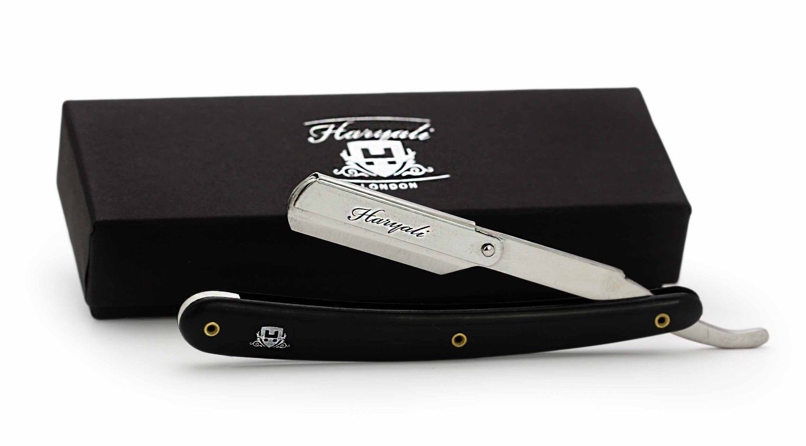 Classic Cut Throat Straight Razor With Steel Stand Holder Shave Gift ...