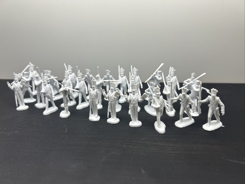 Marx Miniature Toy Soldiers 1/72 1/76 Scale Napoleonic 30 Figures | eBay UK