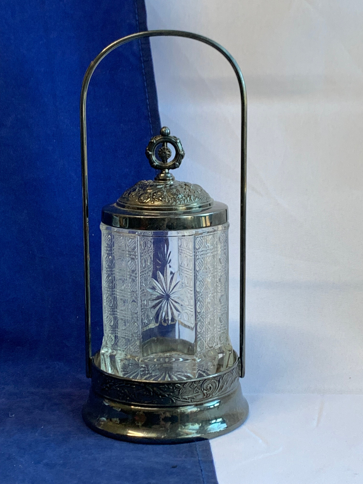 Antique Rogers Meriden Pickle Castor Canister Server Storage 137 ...