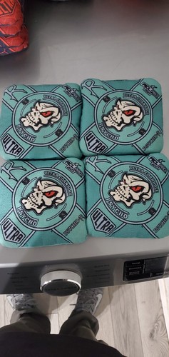 Psycho R Bags from Ultra Cornhole - Teal ACL Pro stamp 2023 | eBay