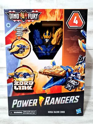 Power Rangers Dino Fury Mosa Razor Zord NEW Zord Link | eBay