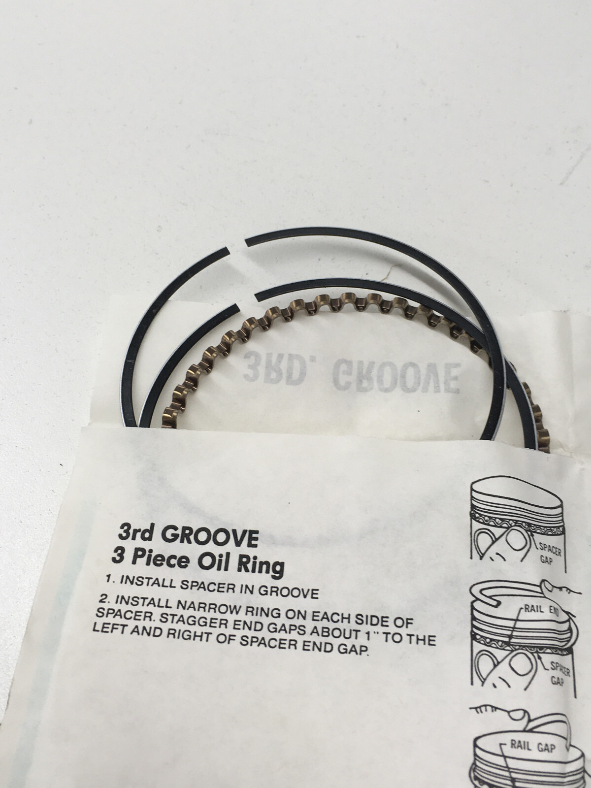 NOS OEM Genuine Harley Davidson Piston Pin Ring Set P/N 22251-83A NEW ...