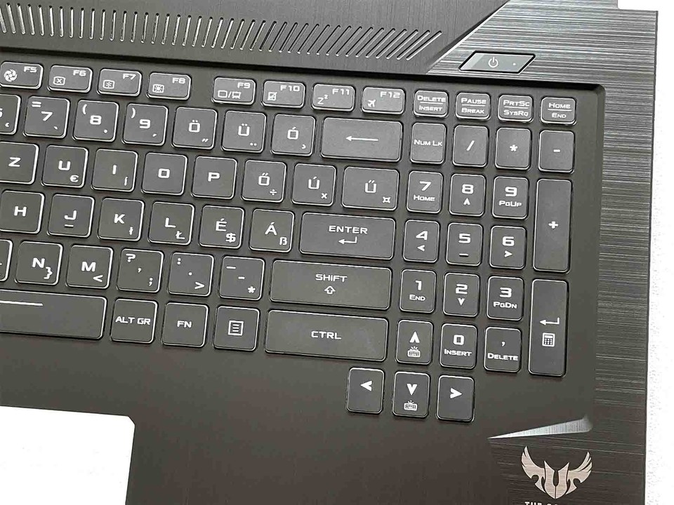 RGB Backlit Hungarian Keyboard for Asus TUF Gaming FX705DT FX705GE Top ...