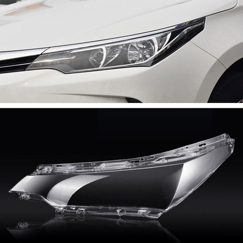 For Toyota Corolla 2017-2018 Left Side Headlight Lens Cover Replacement ...