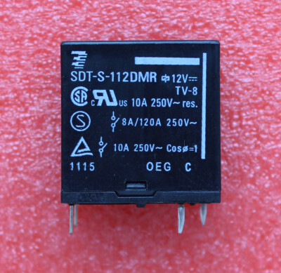 2pcs SDT-S-112DMR 10A 12V Relay | eBay