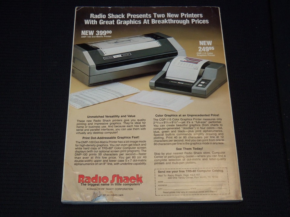 1982 OCTOBER BYTE MAGAZINE - COMPUTERS IN BUSINESS COVER - L 13522 | eBay