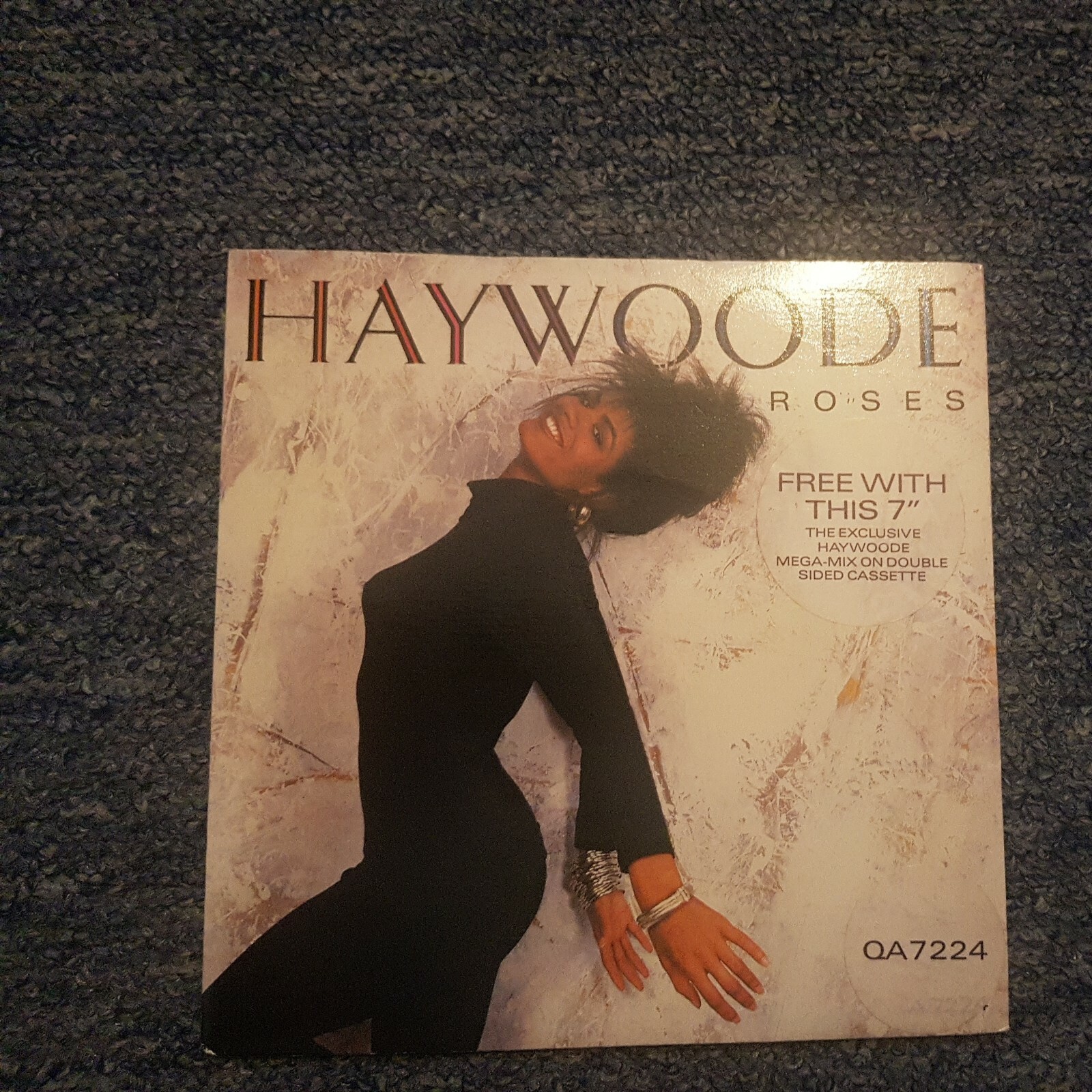 HAYWOODE Roses 7 INCH VINYL UK Cbs 1986 B/W Tease Me Pic Sleeve A7224 ...